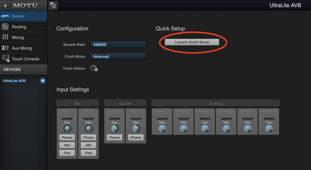 MOTU Pro Audio / AVBオーディオインターフェイス Youtube、LINE LIVE、Twitchなどでのライブ配信向け設定 ...